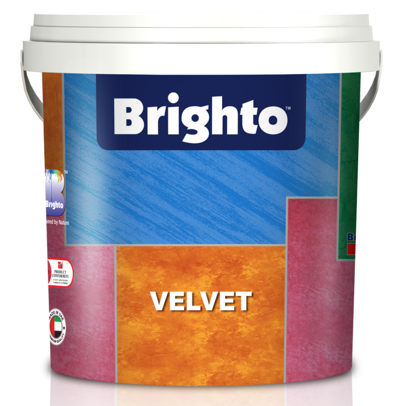 Brighto Velvet Gold & Silver - Unique Trading Company